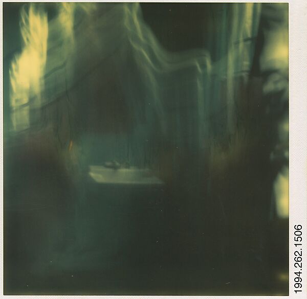 Walker Evans | [Unidentifiable Blurred and Abstract Forms: Washbasin ...