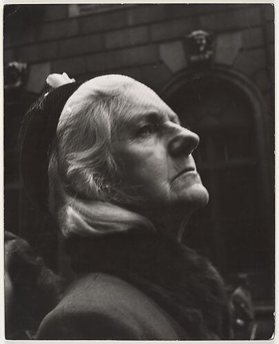 Leon Levinstein | [Close-up Portrait of Man on Street, New York City ...