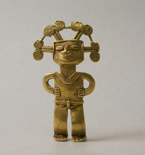 Masked Figure Pendant | Tairona | The Metropolitan Museum of Art