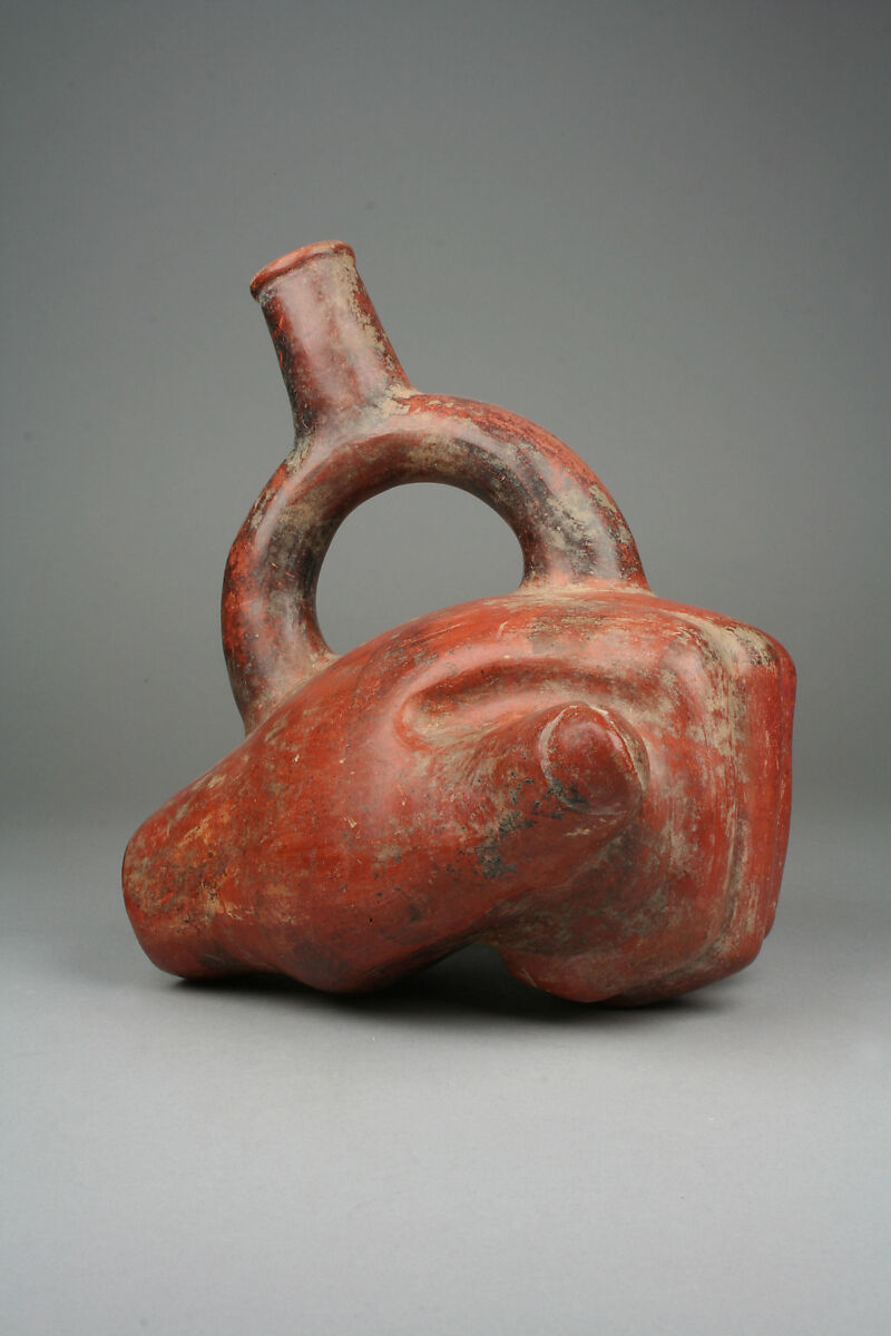 Stirrup Spout Bottle - Moche - The Metropolitan Museum of Art