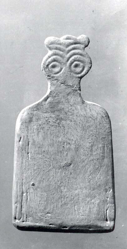 Eye idol | Middle Uruk | The Metropolitan Museum of Art