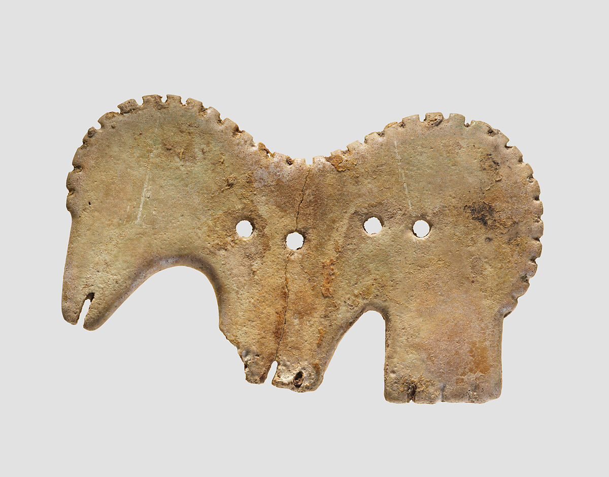Animal-shaped plaque - Iron Age II - The Metropolitan Museum of Art
