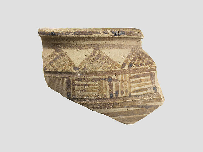 Nuzi ware sherd | Mitanni | Mitanni | The Metropolitan Museum of Art