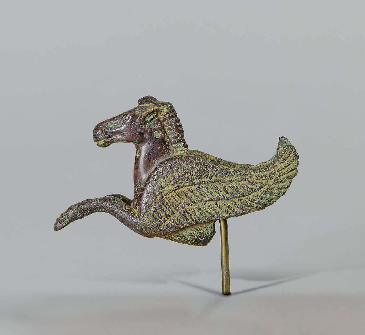 Forepart of a bronze winged horse - Greek - The Metropolitan Museum of Art