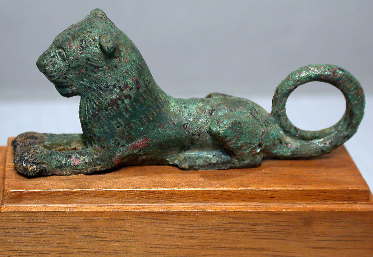 Bronze figure of a recumbent lion | Etruscan | The Metropolitan Museum ...