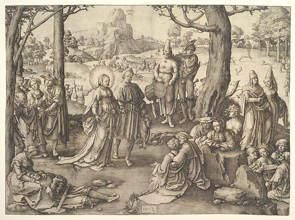 Lucas van Leyden | Adam and Eve after the Expulsion | The Metropolitan ...