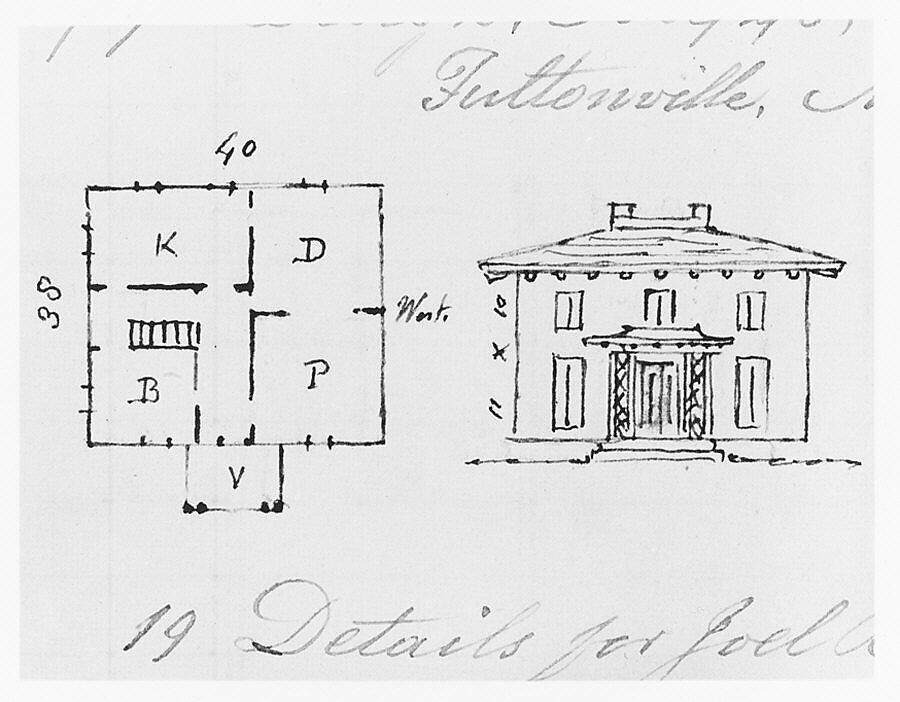 Alexander Jackson Davis | A. J. Davis "Diary" | The Metropolitan Museum ...