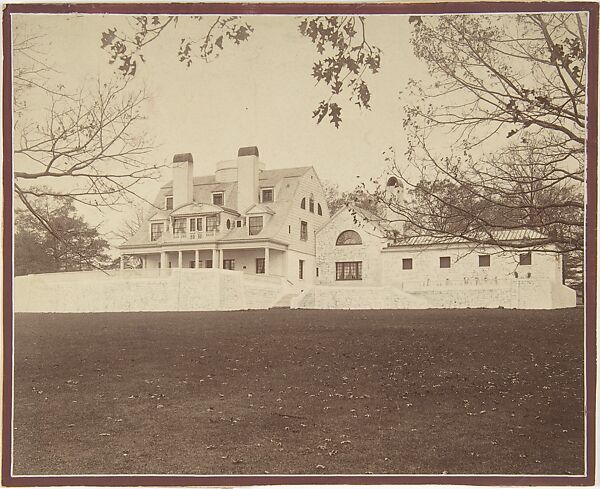 Ernest Flagg | House for Flegg Ridge, Estate of Ernest Flagg, at Dongan ...
