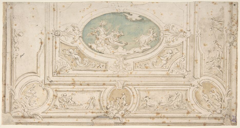 Anonymous, Italian, 18th century | Rococo Design for a Frame | The ...