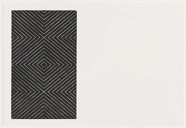 Frank Stella | A Bower in the Arsacides, from Moby Dick Deckle Edges ...
