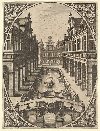 Johannes van Doetecum I | Plate from "Scenographiae..." | The ...