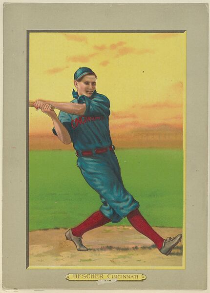 American Tobacco Company | Bob Bescher, Outfielder, Cincinnati Reds ...