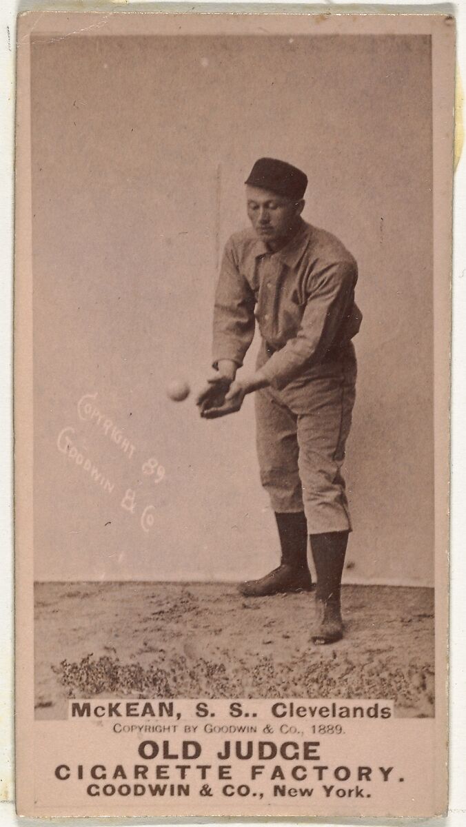 Issued by Goodwin & Company - Edwin John "Ed" McKean, Shortstop ...