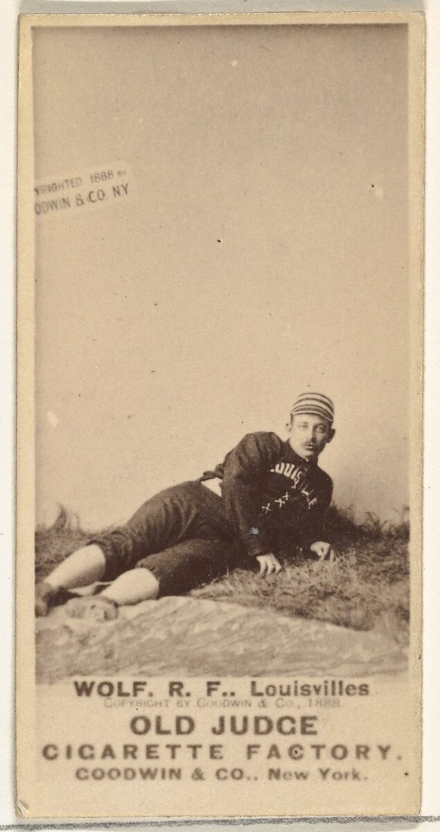 Issued by Goodwin & Company | William Van Winkle "Jimmy" Wolf, Right ...