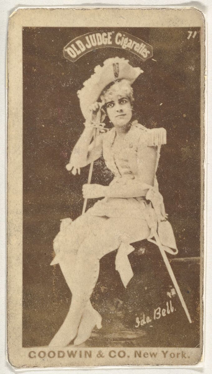 Issued by Goodwin & Company - Ida Bell, from the Actors and Actresses ...