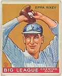 Goudey Gum Company - Eppa Rixey, Cincinnati Reds, from the Goudey Gum ...