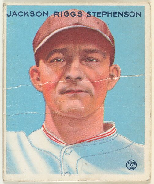 Goudey Gum Company | Jackson Riggs Stephenson, Chicago Cubs, from the ...
