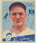 Goudey Gum Company - Steve Larkin, Detroit Tigers - The Metropolitan ...