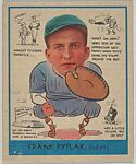 Goudey Gum Company | Frank Pytlak, Indians, from the Heads-Up series ...