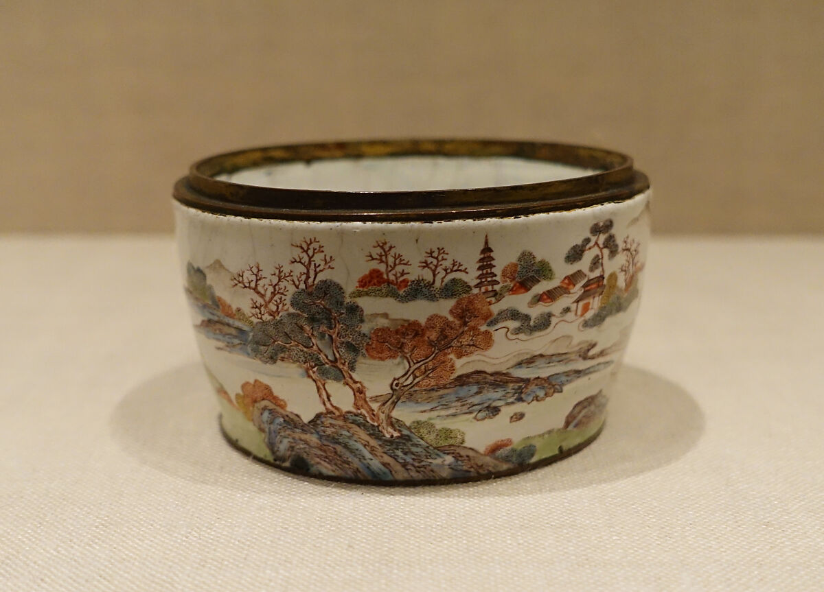 Box base - China - Qing dynasty (1644–1911), Qianlong period (1736–95 ...
