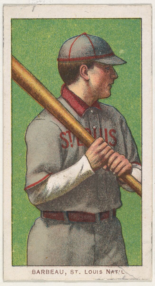 Issued by American Tobacco Company | Barbeau, St. Louis, National ...