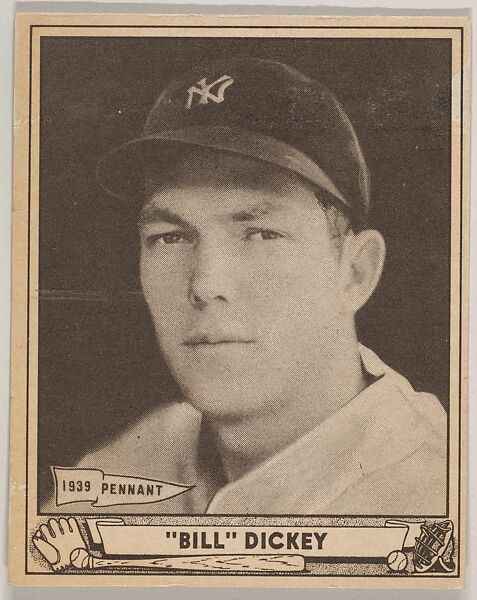 Gum, Inc. | "Bill" Dickey | The Metropolitan Museum of Art