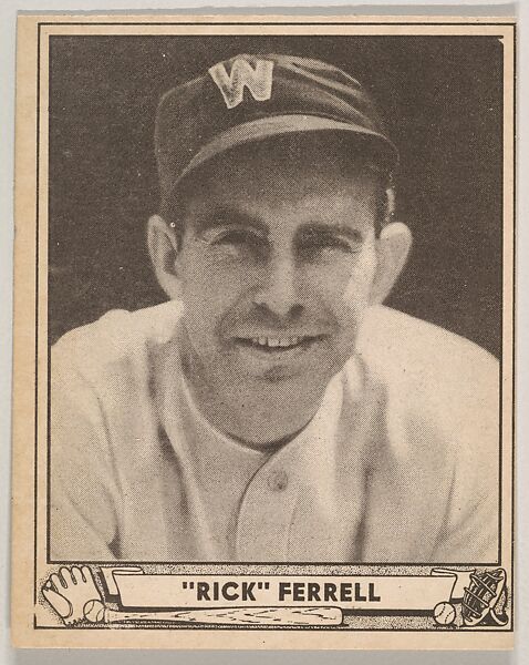 Gum, Inc. | "Rick" Ferrell | The Metropolitan Museum of Art