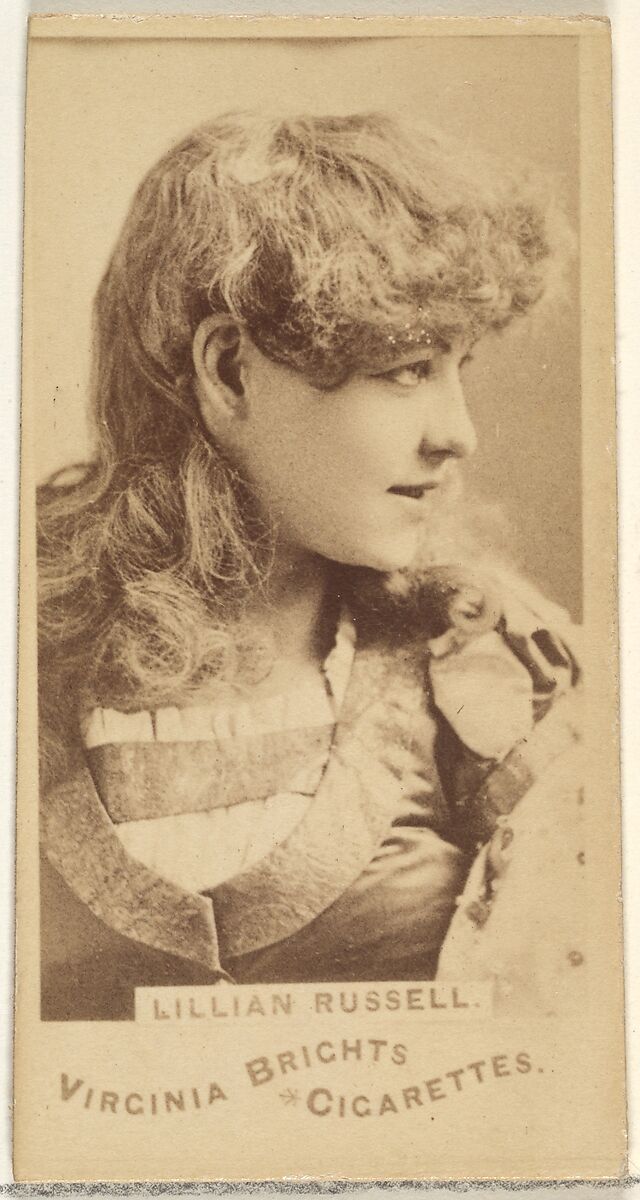 Issued by Allen & Ginter | Lillian Russell, from the Actors and ...