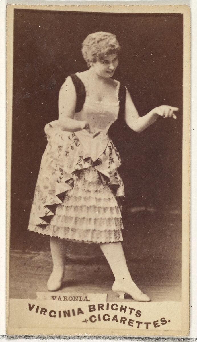Issued by Allen & Ginter - Varonia, from the Actors and Actresses ...