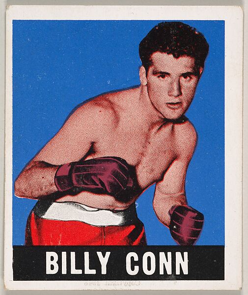 Leaf Gum, Co., Chicago, Illinois - Billy Conn, from the Knock-Out ...