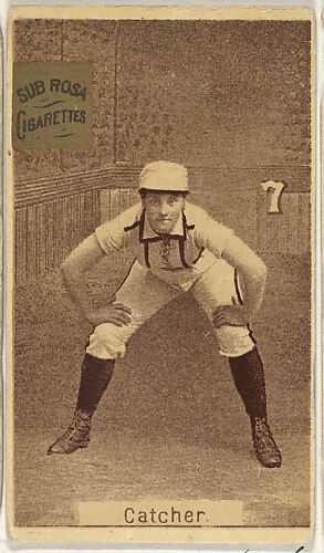 Issued by Pacholder Tobacco | Card 1, Stealing Second, from the series ...
