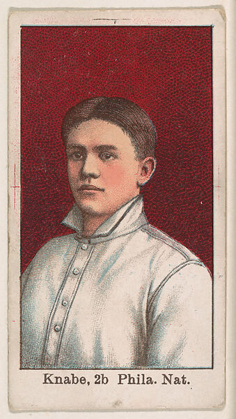 Issued by Anonymous, American, 20th century - Knabe, 2nd Base ...