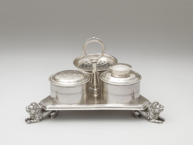 William Crolius | Inkstand | American | The Metropolitan Museum of Art