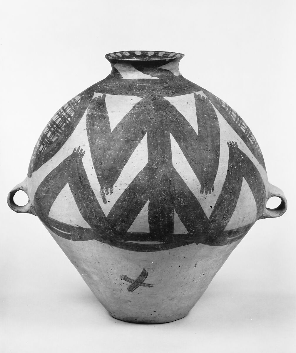 Jar (Guan) - China - Neolithic, Majiayao Yangshao, Machang phase - The ...