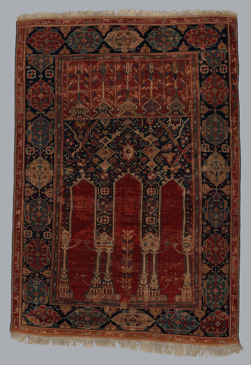 Prayer Rug with Coupled Columns | The Metropolitan Museum of Art