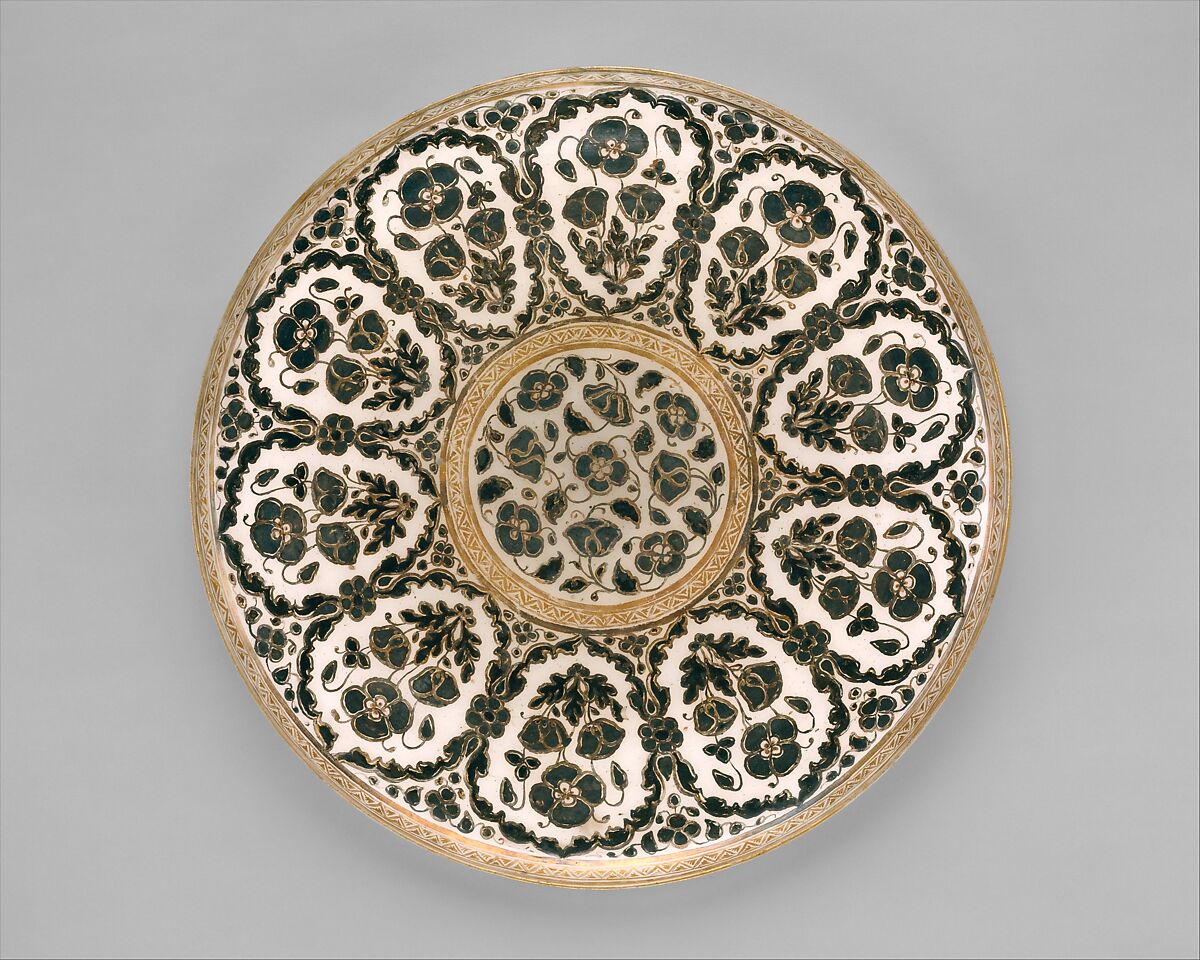 Footed Bowl and Plate, Mughal style? – Swayamkatha
