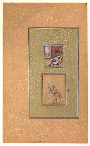 "A Supplicant at a Hindu Temple," Folio from the Hamzanama (The ...