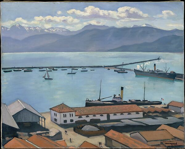 Albert Marquet | The Port de Bougie, Algiers, in Sunlight | The Metropolitan Museum of Art