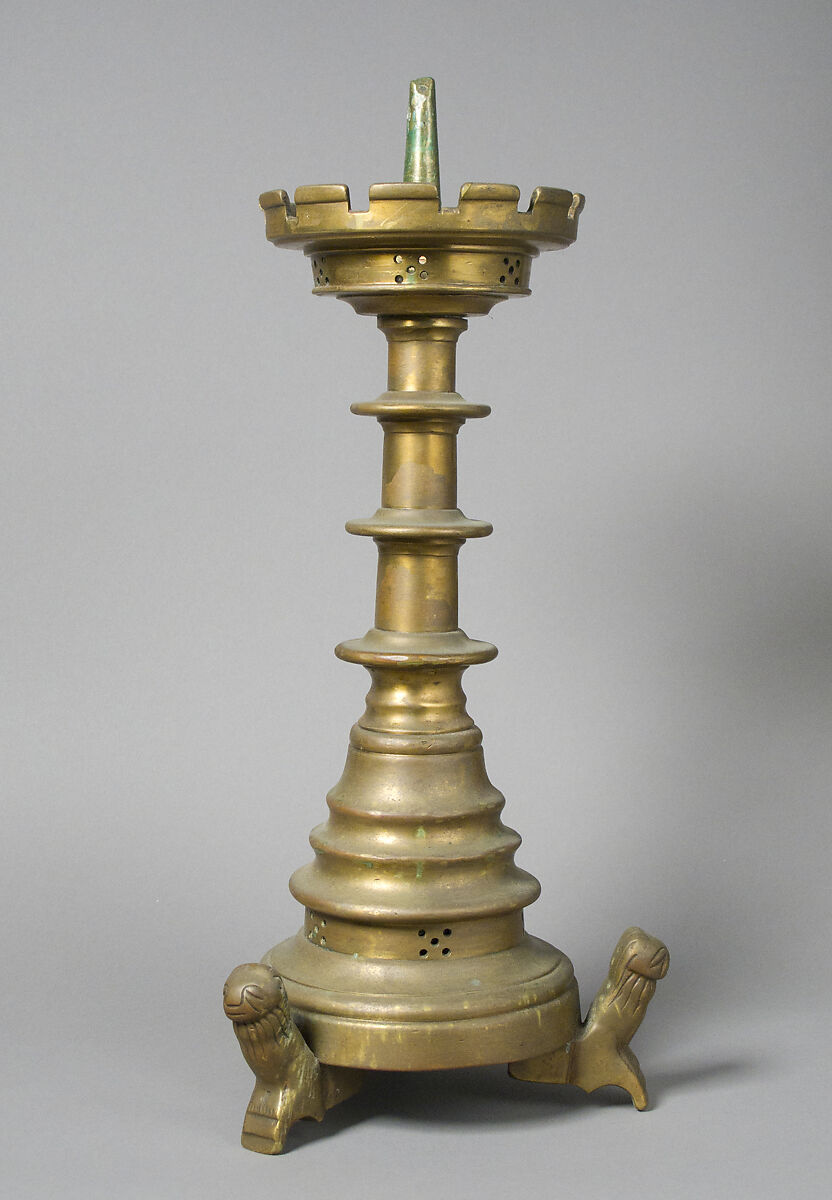 Candlestick, Pricket - South Netherlandish - The Metropolitan Museum of Art
