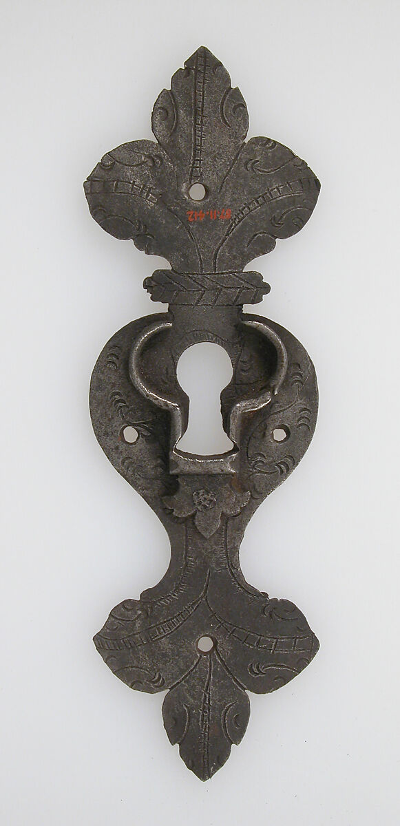 Escutcheon plate - German - The Metropolitan Museum of Art
