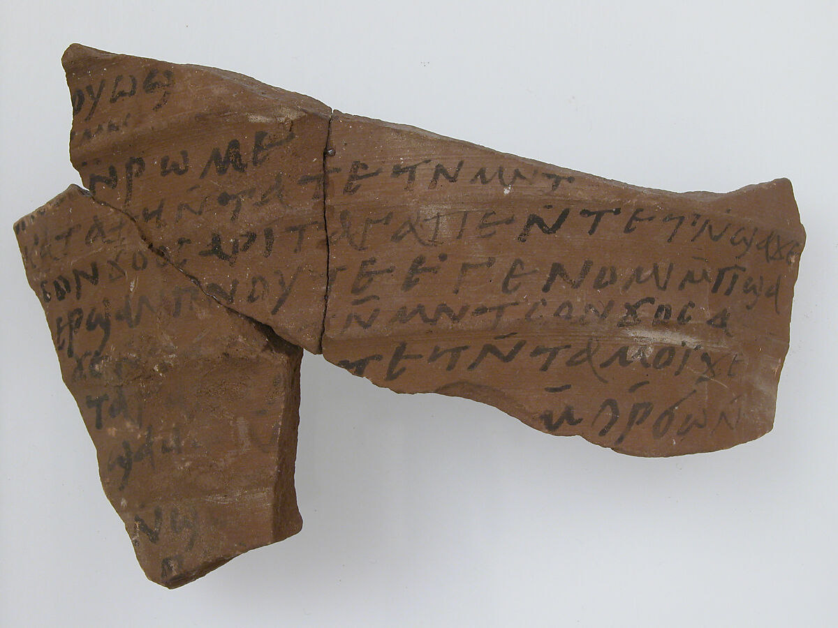 Ostrakon | Coptic | The Metropolitan Museum of Art
