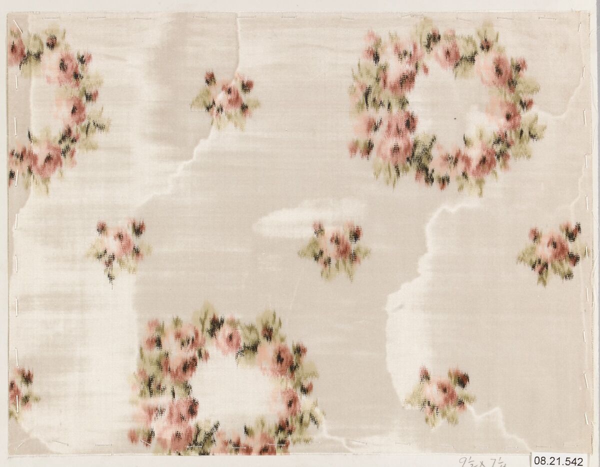 Unknown Designer - Textile sample - The Metropolitan Museum of Art