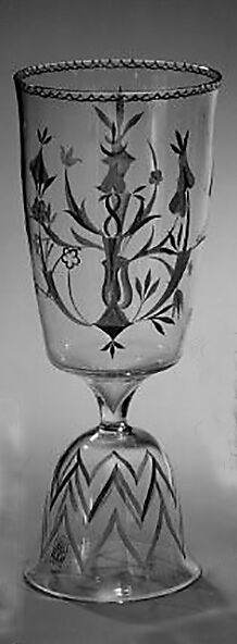 Attributed to Maria Vera Brunner | Double-cup glass | The Metropolitan ...