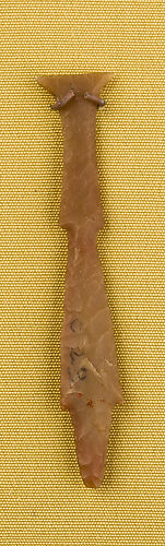 Bifacial knife with hooked handle | Early Dynastic Period | The ...