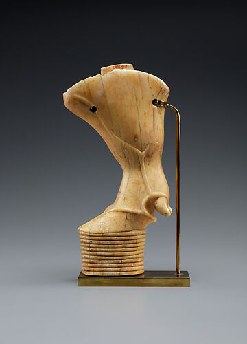 Furniture leg in shape of bull's leg | Early Dynastic Period | The ...