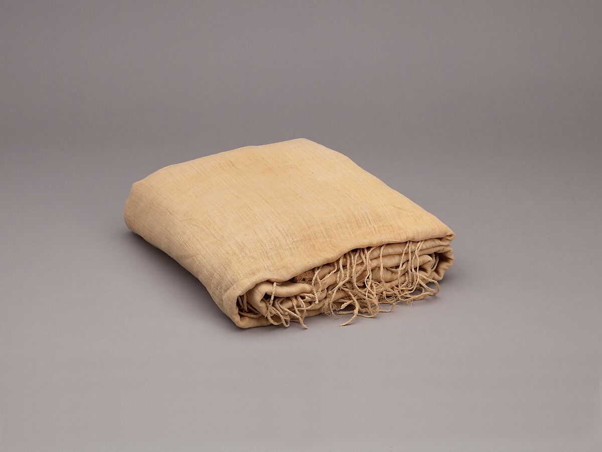 Sheet, linen mark, medium spin, close weave - New Kingdom - The ...