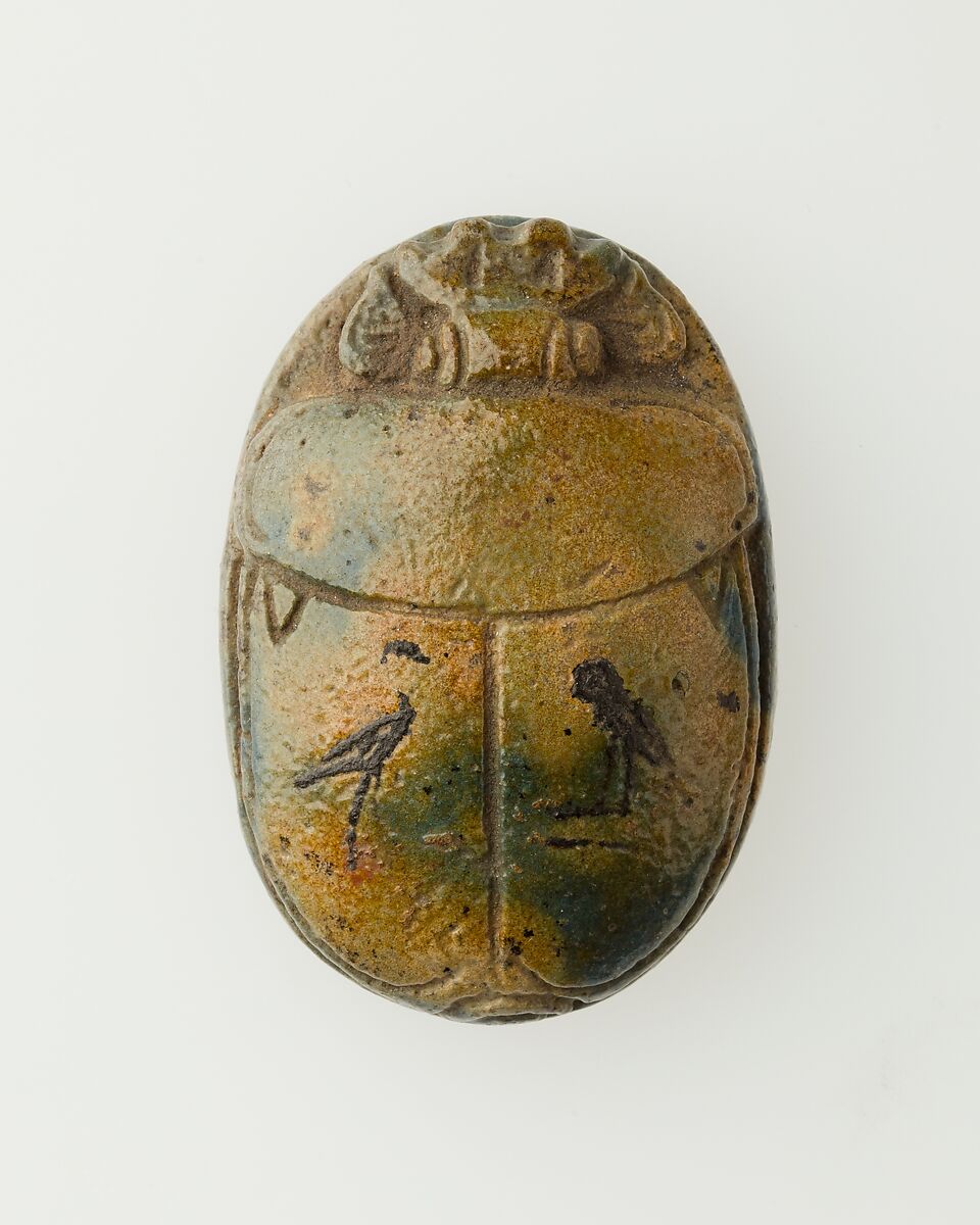 Heart Scarab - New Kingdom - The Metropolitan Museum of Art