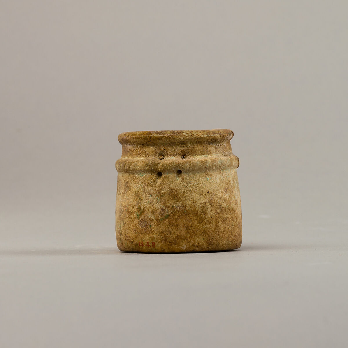 Small cylindrical jar with raised rope band - Early Dynastic Period ...