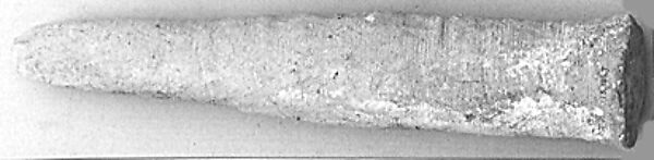 Uninscribed Funerary Cone | Middle Kingdom | The Metropolitan Museum of Art