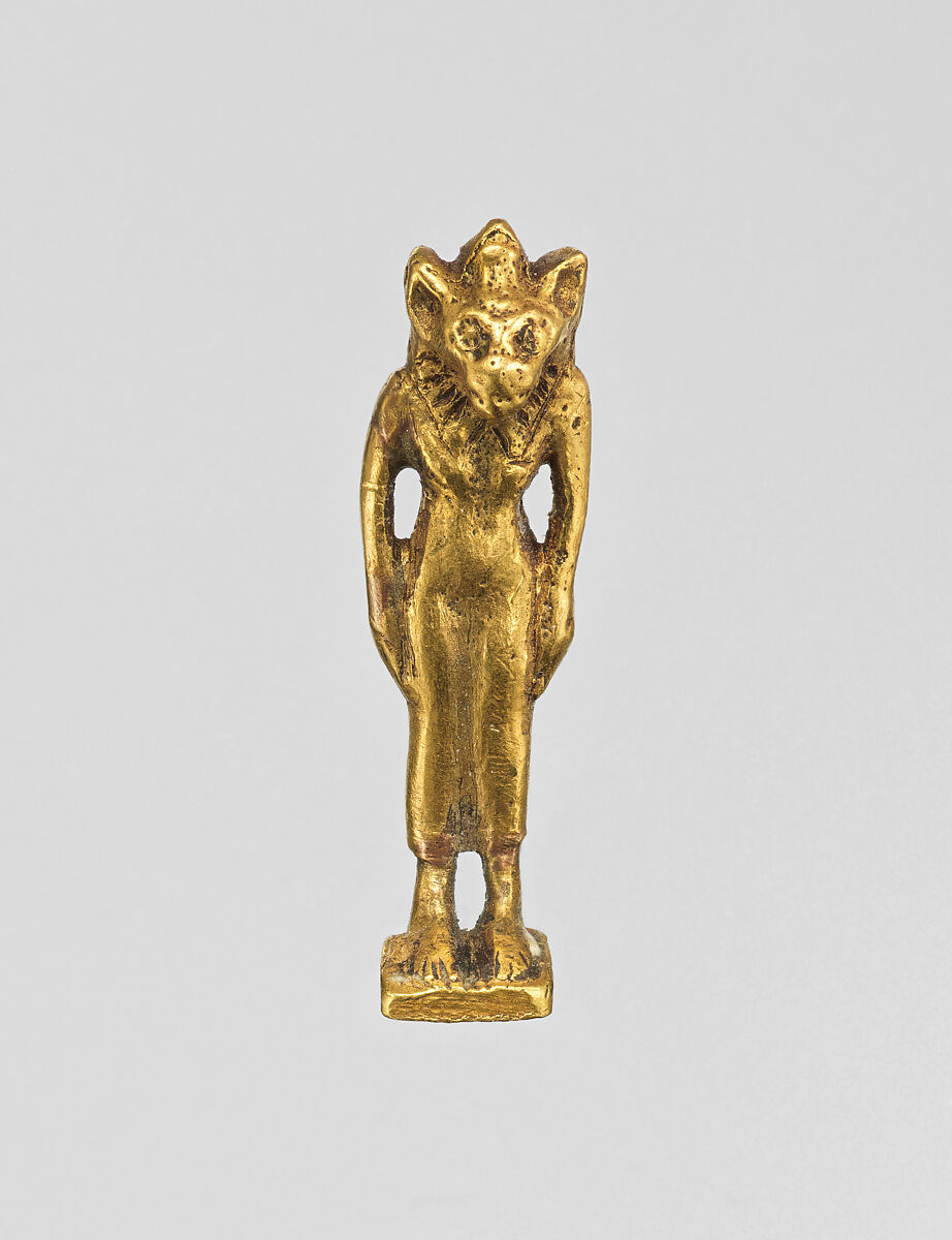Amulet pendant, genii | Ptolemaic Period | The Metropolitan Museum of Art